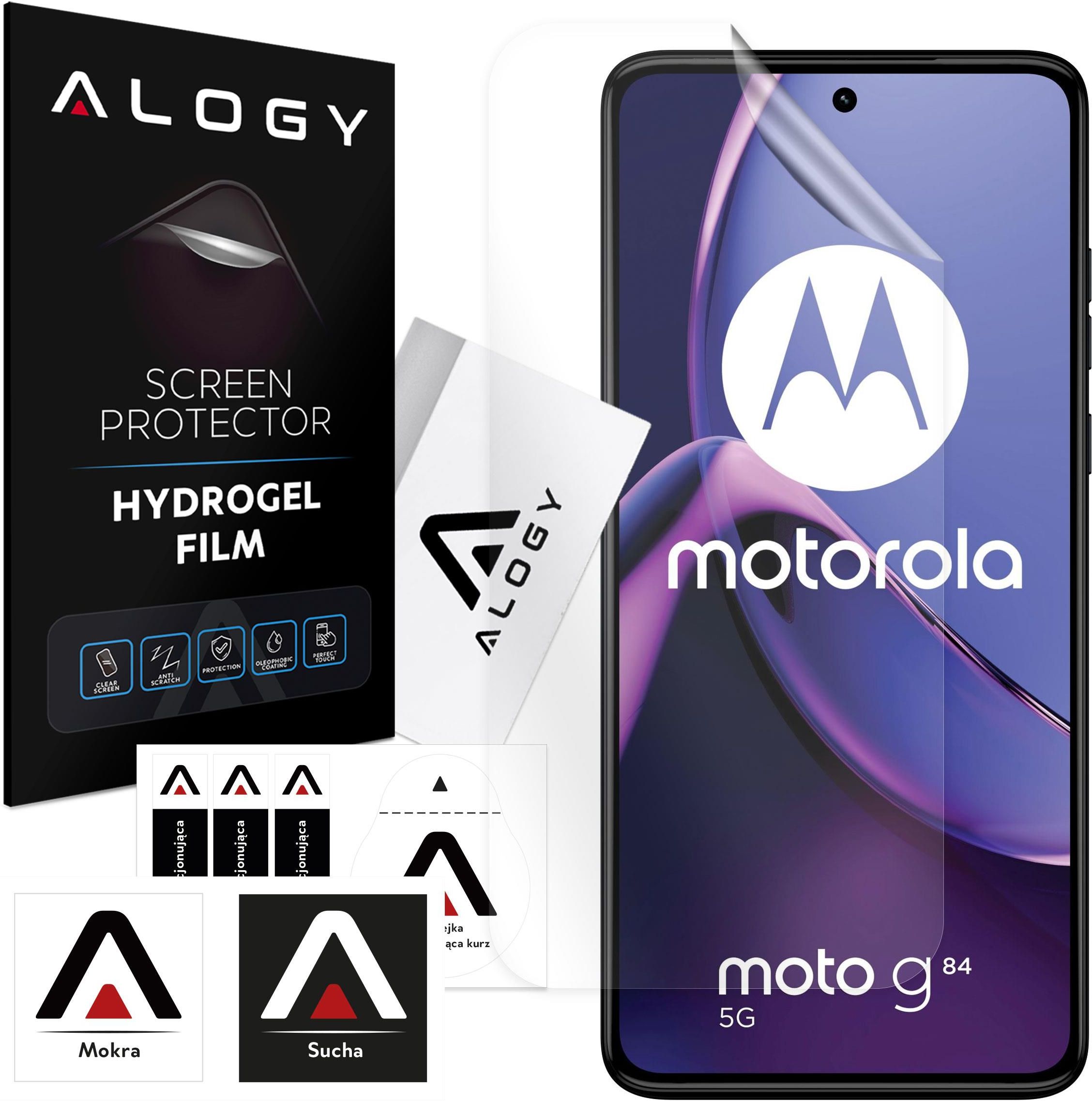 Alogy Folia Hydrożelowa Do Motorola Moto G84 5G Ochronna Na Telefon ...
