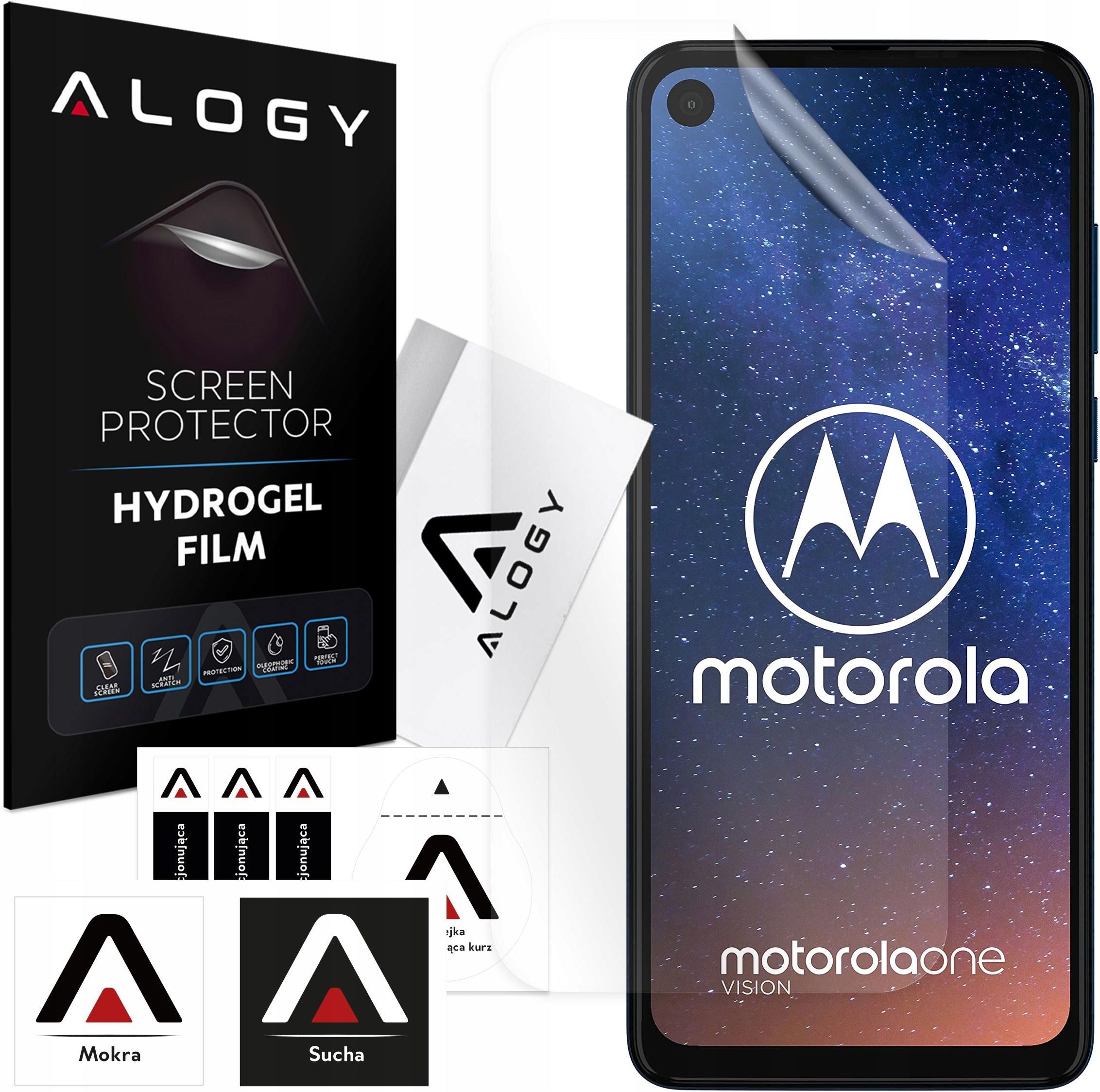 Alogy Folia Hydrożelowa Do Motorola One Vision Ochronna Na Telefon ...