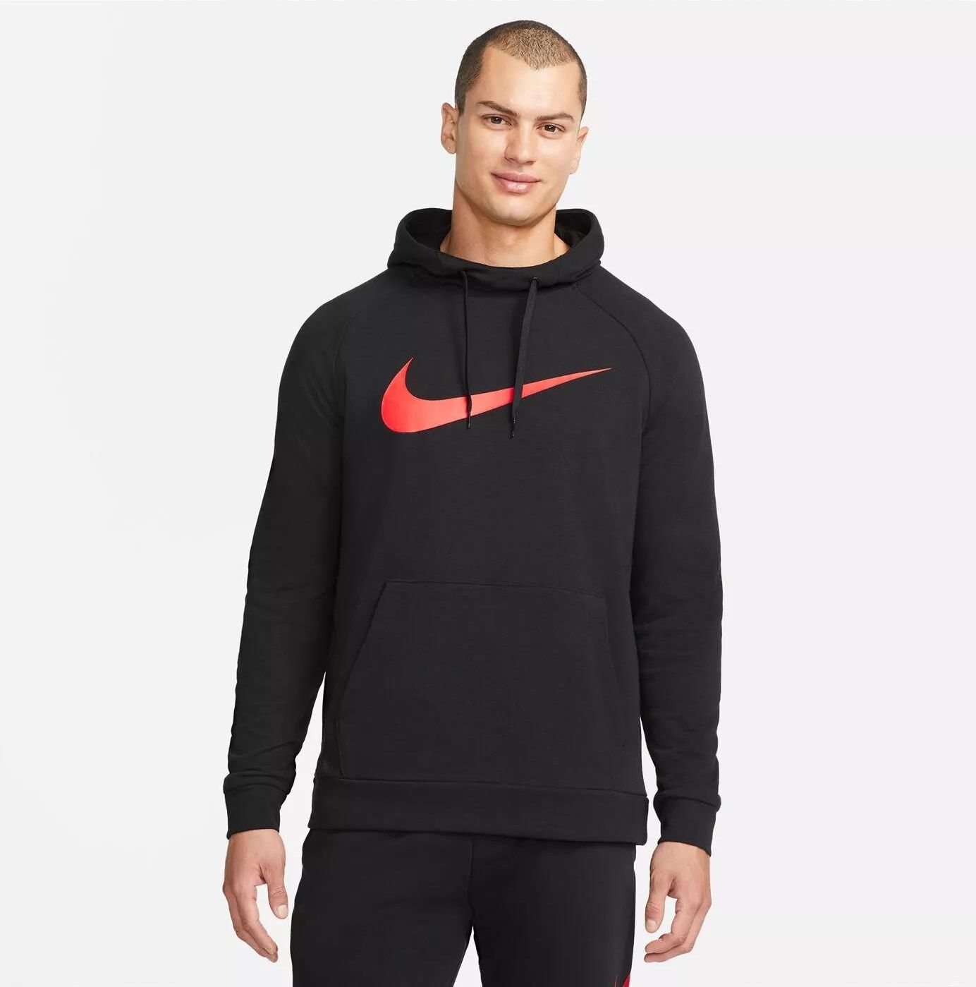 Bluza nike meska bluza z kapturem duże logo czerwony swoosh - Ceny i ...