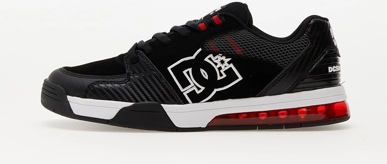 DC Versatile M Shoe Bwa Black/ White/ Athletic Red - Ceny i opinie ...