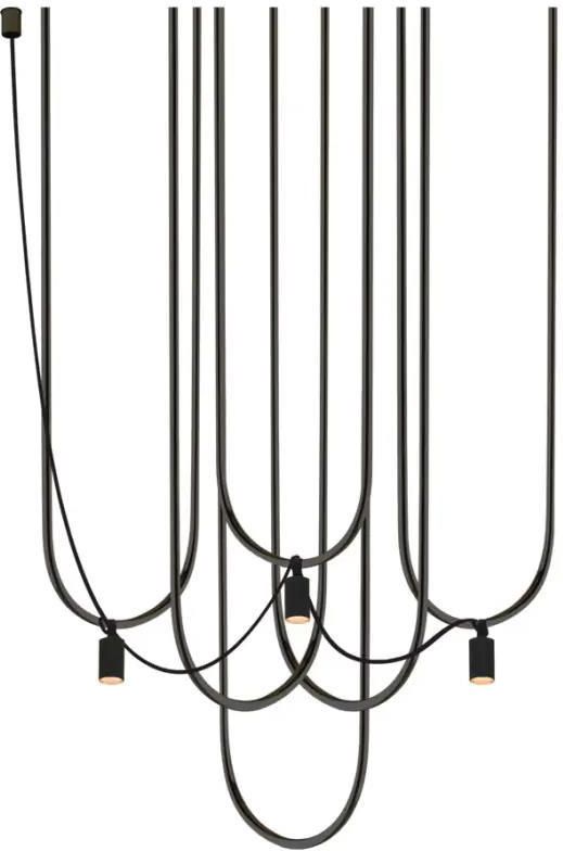 Shilo Lampa Wisząca Udin 3 Czarny Mat Dohar 9786 9784, Dostępne Kolory ...