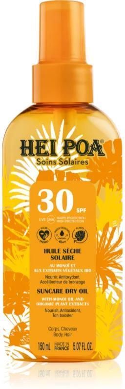 Hei Poa Tahiti Monoi Oil Suchy Olejek Do Opalania Spf 30 150ml - Opinie i ceny na Ceneo.pl