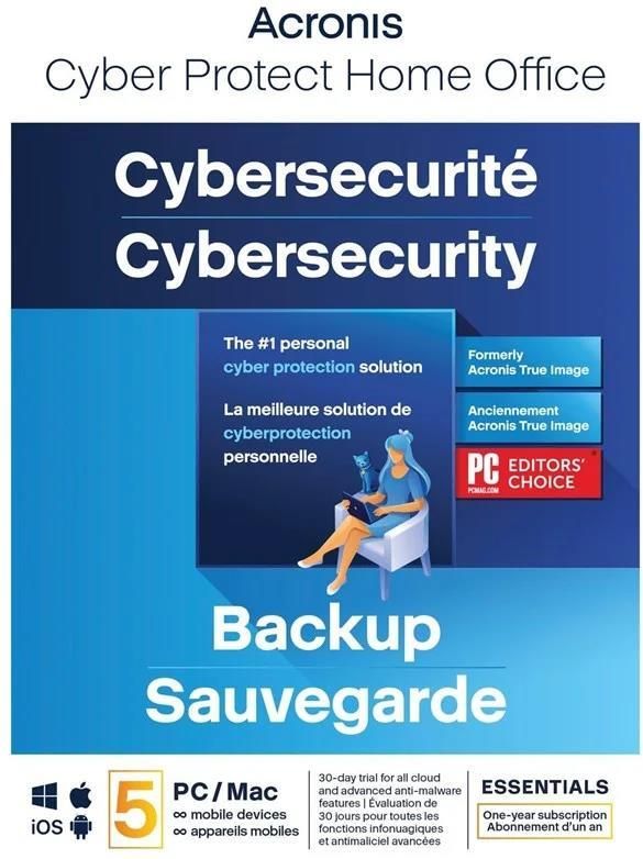 Acronis Software Cyber Protect Home Office Essentials (HOGASHLOS ...