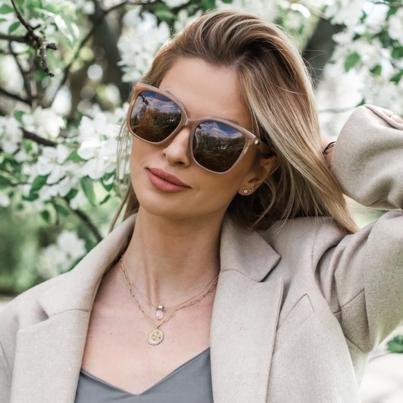 Okulary przeciwsłoneczne Senja x Paula Jagodzińska 23018 C5 z ...