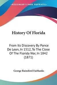 History Of Florida - Literatura obcojęzyczna - Ceny i opinie - Ceneo.pl