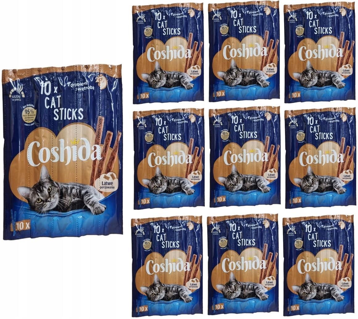 Karma Coshida Karma Uzupełniająca Dla Kota Cat Sticks Drób Wątroba ...