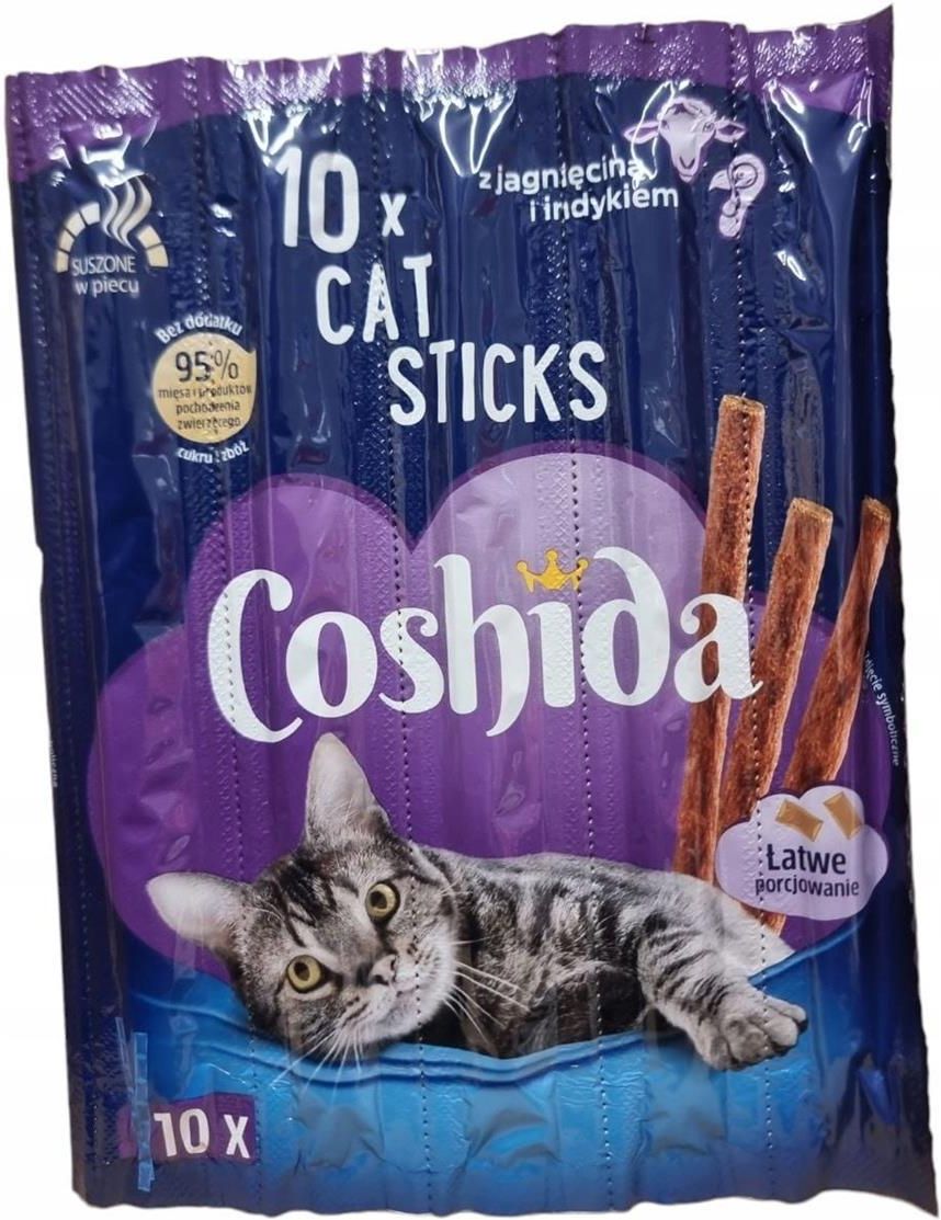 Karma Coshida Karma Uzupełniająca Dla Kota Cat Sticks Jagnięcina Indyk ...
