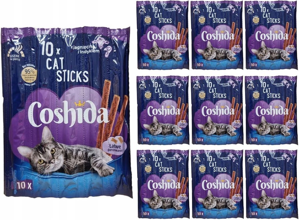 Karma Coshida Karma Uzupełniająca Dla Kota Cat Sticks Jagnięcina Indyk ...