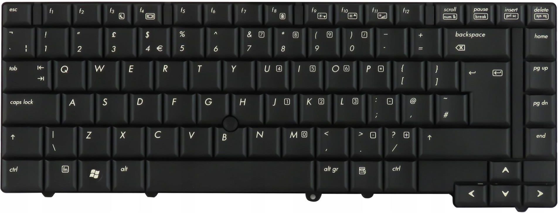 Podzespoły do laptopa Hp 483010-031 468778-031 Elitebook 6930P Uk ...