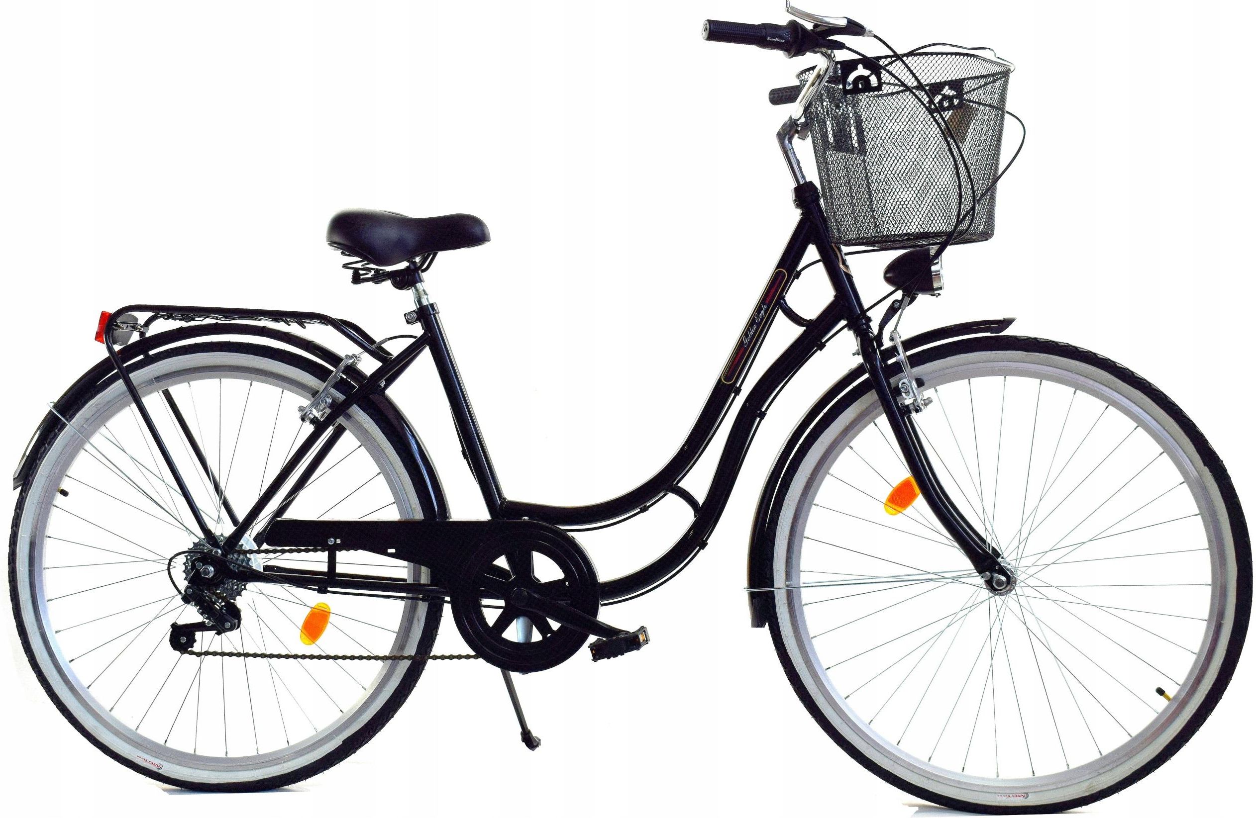 Dallas Bike Golden 6Biegow Czarny 28 2023 - Rowery Miejskie Damskie - Ceny i opinie Ceneo.pl