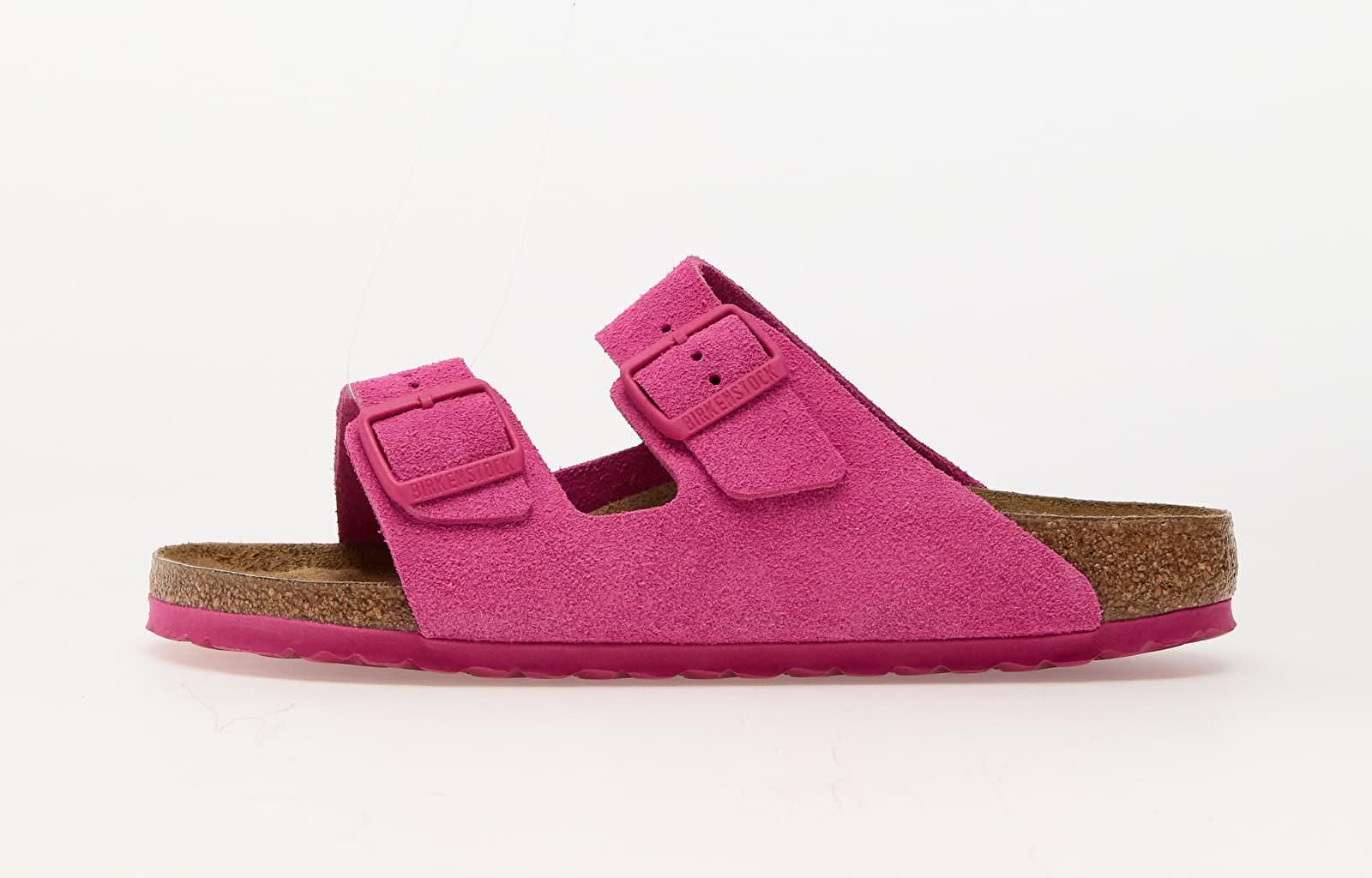 Birkenstock Arizona Suede Leather Fuchsia Tulip - Ceny i opinie - Ceneo.pl