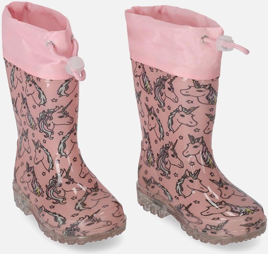 Kalosze Dla Dziewczynki 29 Różowe Świecące Kalosze Coccodrillo WC4 ...