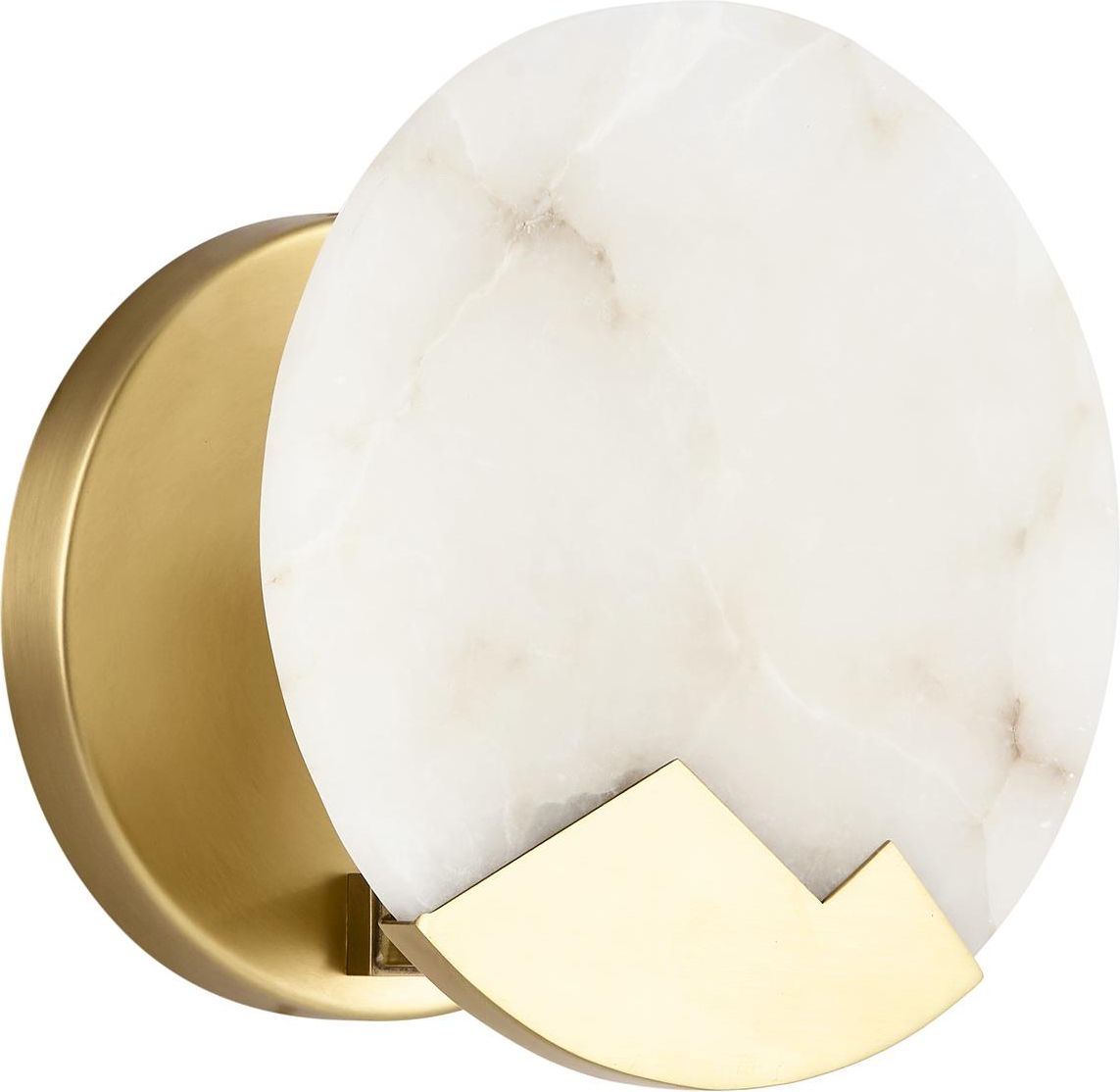 Lampa Step Into Design Marmo Kinkiet Biały Marmur I Mosiądz St-3961 ...