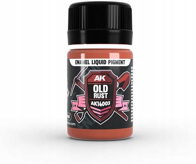 Ak Interactive Ak 14003 Enamel Liquid Pigment Old Rust 35Ml GUN000887 - Ceny i opinie - Ceneo.pl