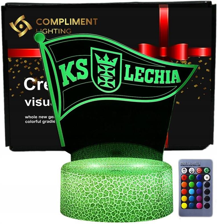 Lampka 3D Nocna Led Usb Klub Ks Lechia Piłka Nożna - Opinie i ...