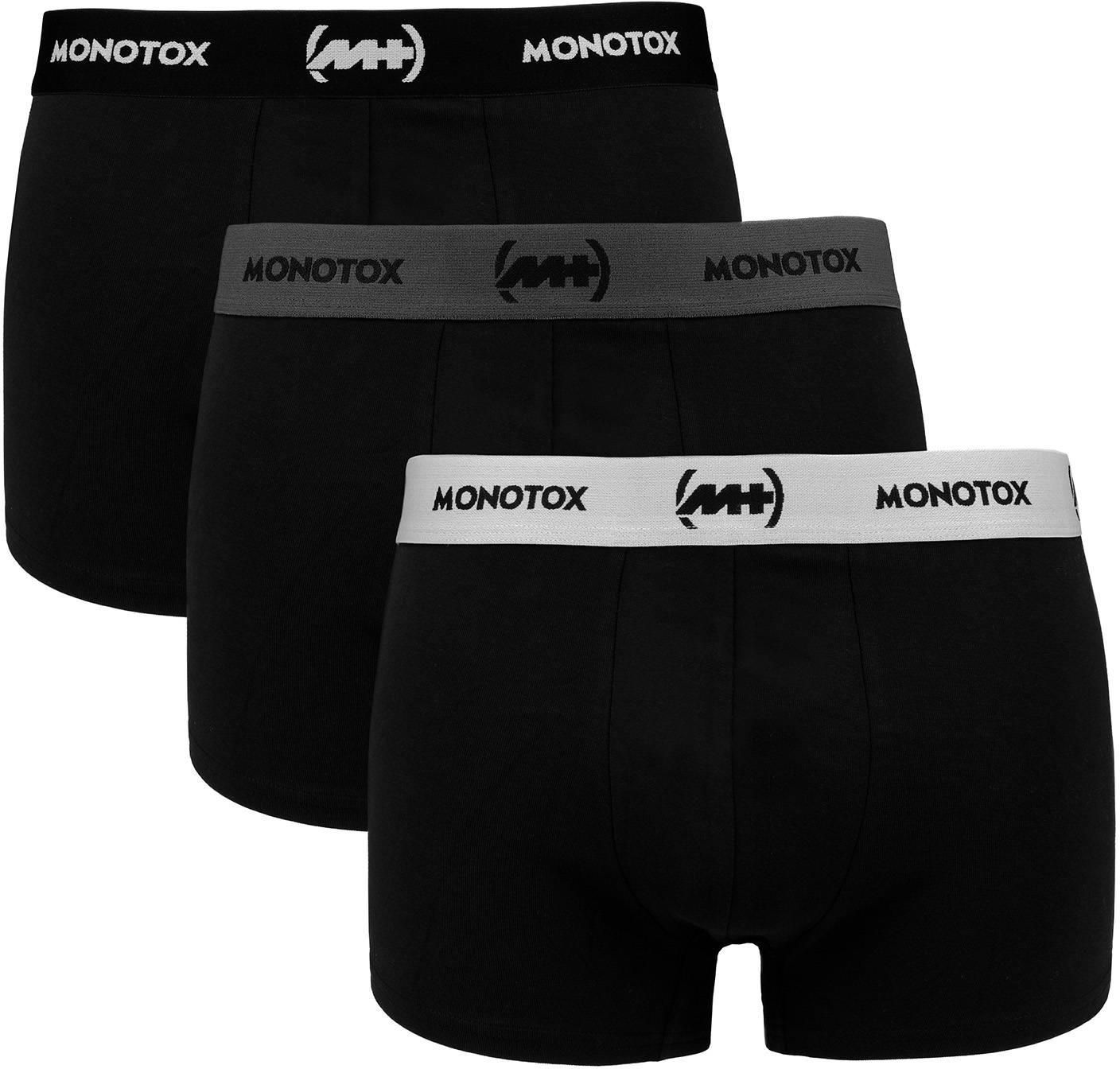 Bokserki męskie 3-pack Monotox Basics Boxer Brief 3-PAK (MX21060 ...