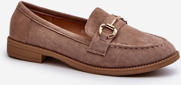 Mokasyny Model Aviole 8336-78 Dark Beige - Step in style - Ceny i ...