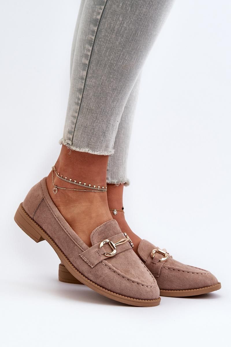 Mokasyny Model Aviole 8336-78 Dark Beige - Step in style - Ceny i ...