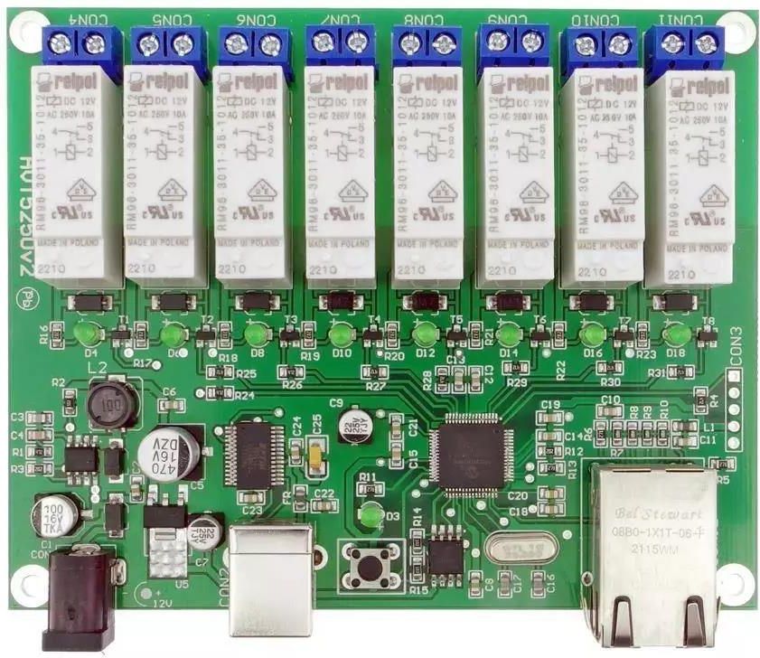 Avt Karta Przekaźników Z Interfejsem Ethernet Kit Avt5250 - Opinie i ...