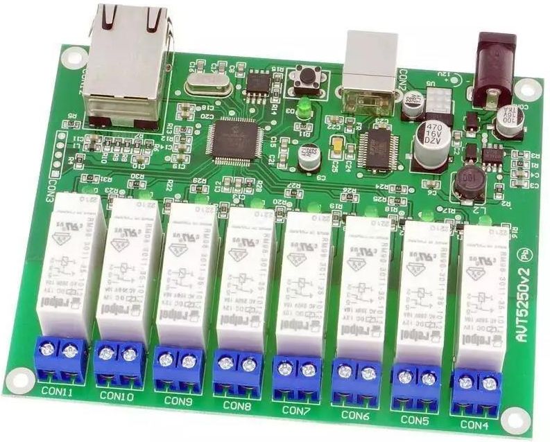 Avt Karta Przekaźników Z Interfejsem Ethernet Kit Avt5250 - Opinie i ...