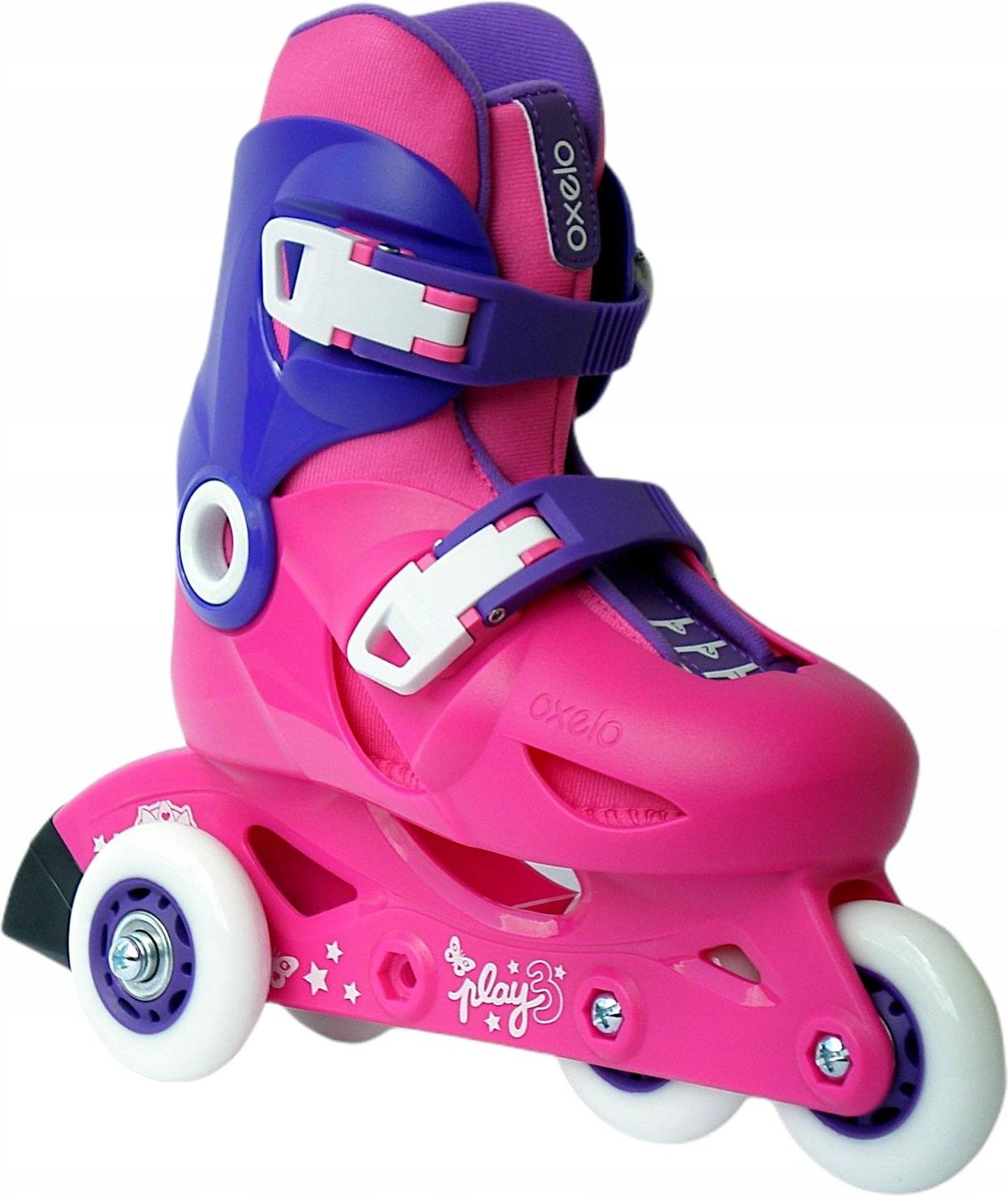 Rolki Oxelo Kid Rosa Wrotki Do Nauki Jazdy Reg - Cena i Opinie - Ceneo.pl