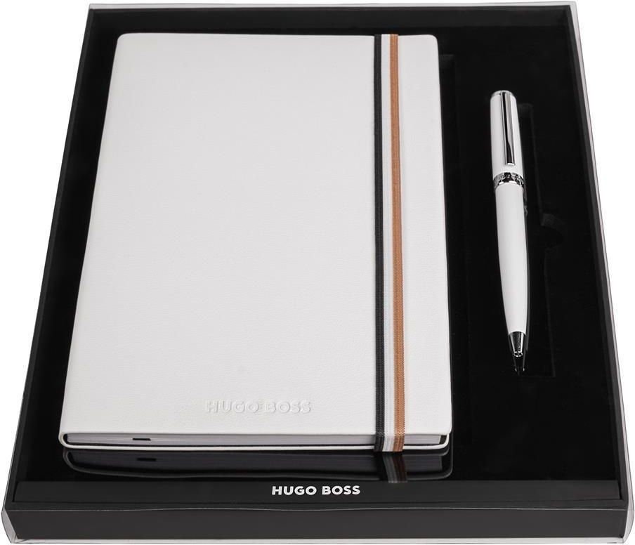 Hugo Boss Zestaw Upominkowy Długopis I Notes A5 - Hnh321Wp + Hsn2544G ...