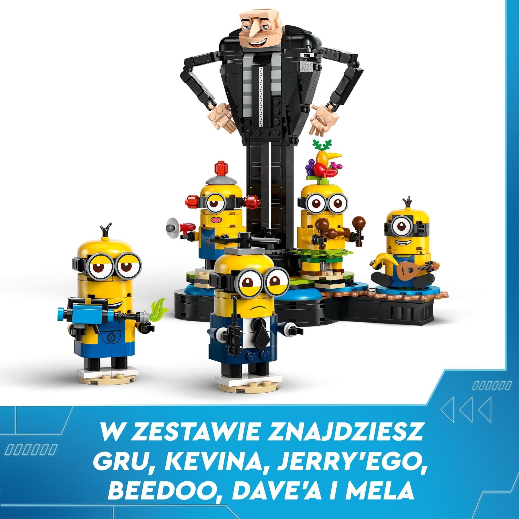 LEGO Despicable Me 75582 Gru i minionki z klocków - Ceny i opinie ...