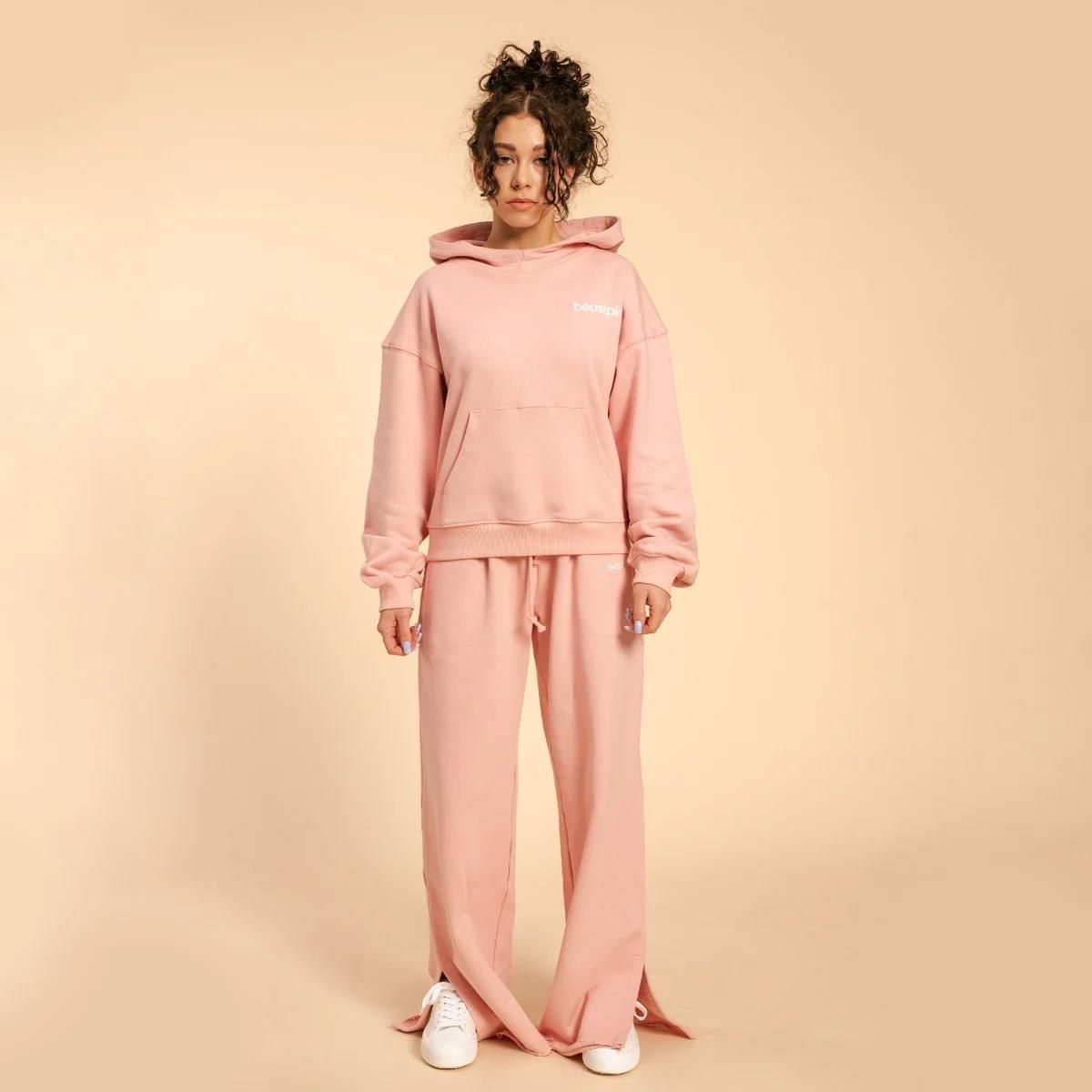 BeastPink Damska bluza z kapturem Serenity Pink - Ceny i opinie - Ceneo.pl