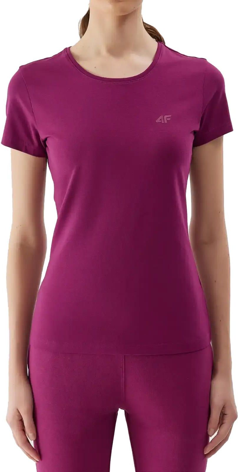 T-shirt damski 4F fioletowy basic - XS - Ceny i opinie - Ceneo.pl