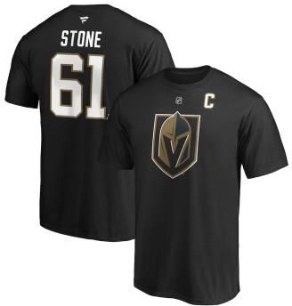 Vegas Golden Knights Koszulka Męska Mark Stone 61 Name & Number Blac ...