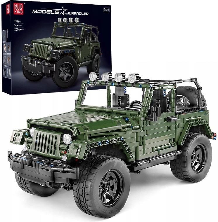 Mould King Jeep Wrangler Rubicon Terenowy Klocki Technic 2872El. - ceny ...