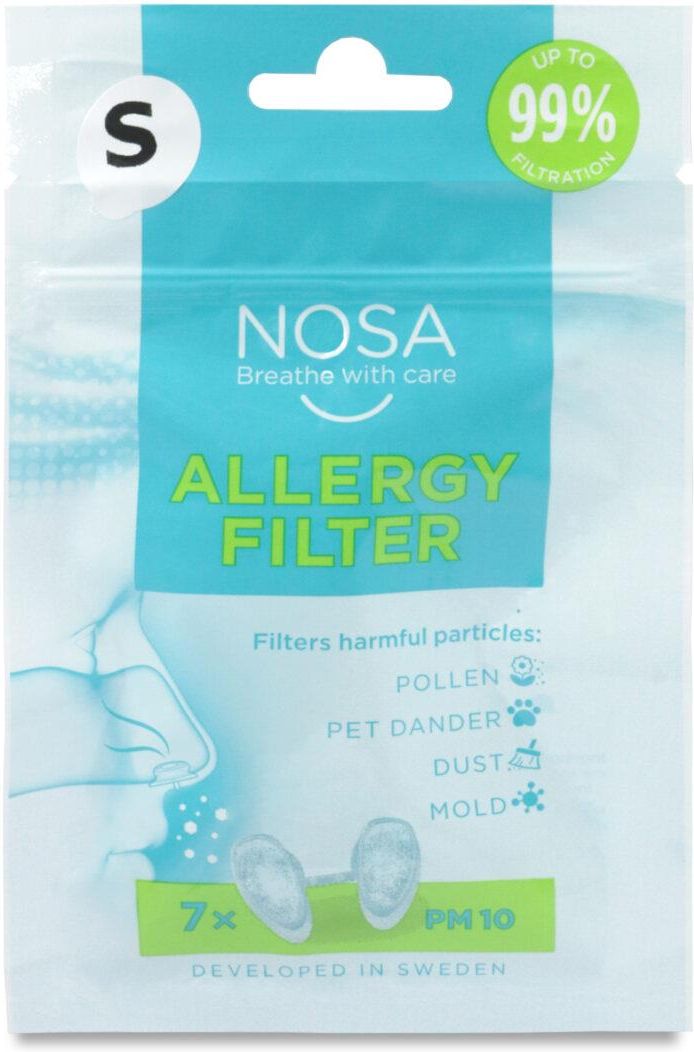 NOSA Allergy - filtrujące zatyczki dla alergików (7 par) - Opinie i ...
