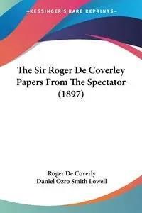 The Sir Roger De Coverley Papers From The Spectator - Literatura ...