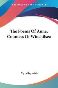 The Poems Of Anne, Countess Of Winchilsea - Literatura obcojęzyczna ...