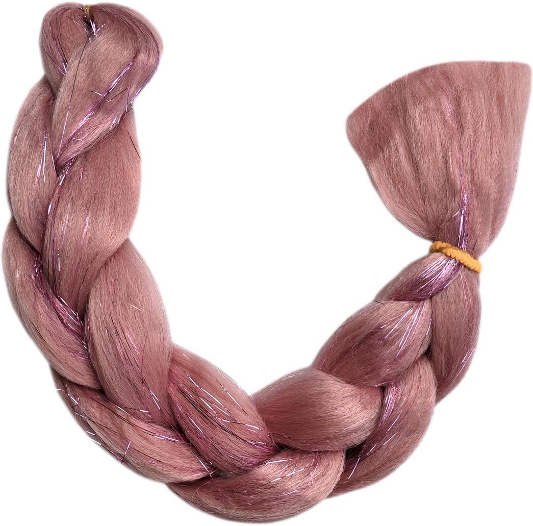 Zwap Włosy Syntetyczne Kolorowe Warkoczyki Brokatowe Róż - Opinie i ceny na Ceneo.pl
