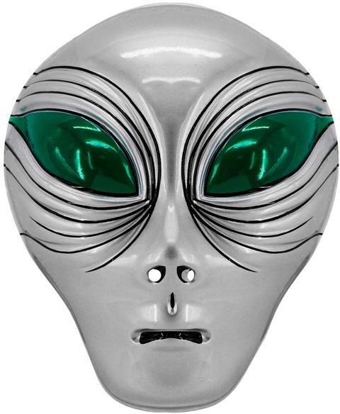 Widmann Maska Alien Kosmita Ufo Srebrna Dziecięca - Ceny i opinie ...