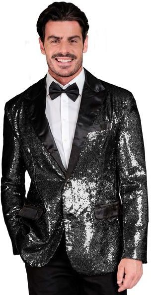 Widmann Marynarka Męska Czarna Cekiny Disco Sylwester 1062765 - Ceny i ...