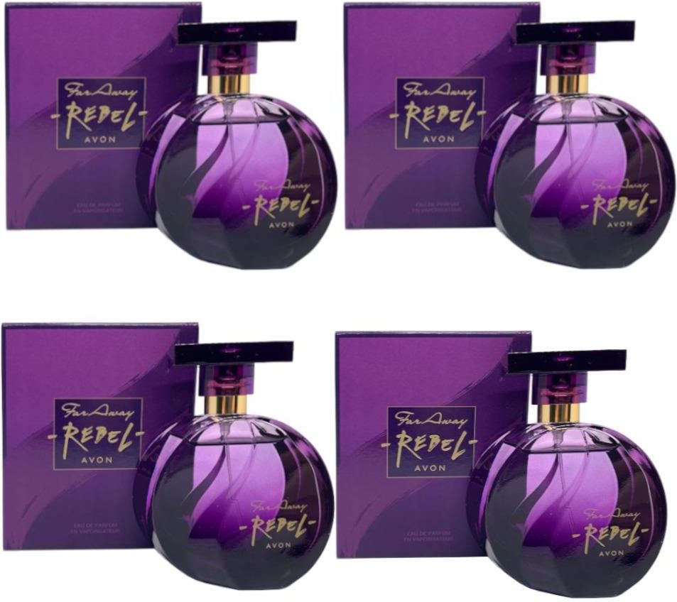 Avon Far Away Rebel Woda Perfumowana 4x50ml - Ceneo.pl