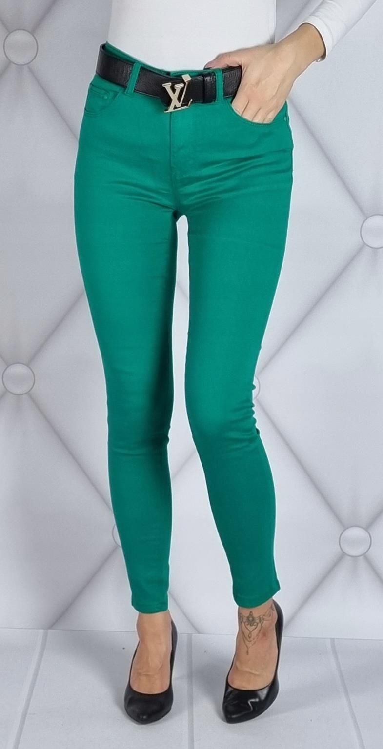 Spodnie Zielone Klasyczne Rozmiar L - Ceny i opinie - Ceneo.pl