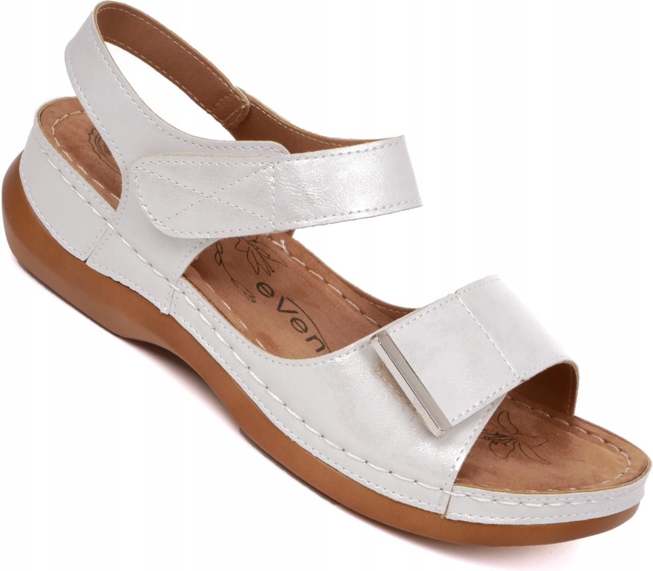 Sandały Damskie Lekkie Sandałki na Rzepy Buty Letnie Komfort 38 - Ceny i opinie - Ceneo.pl