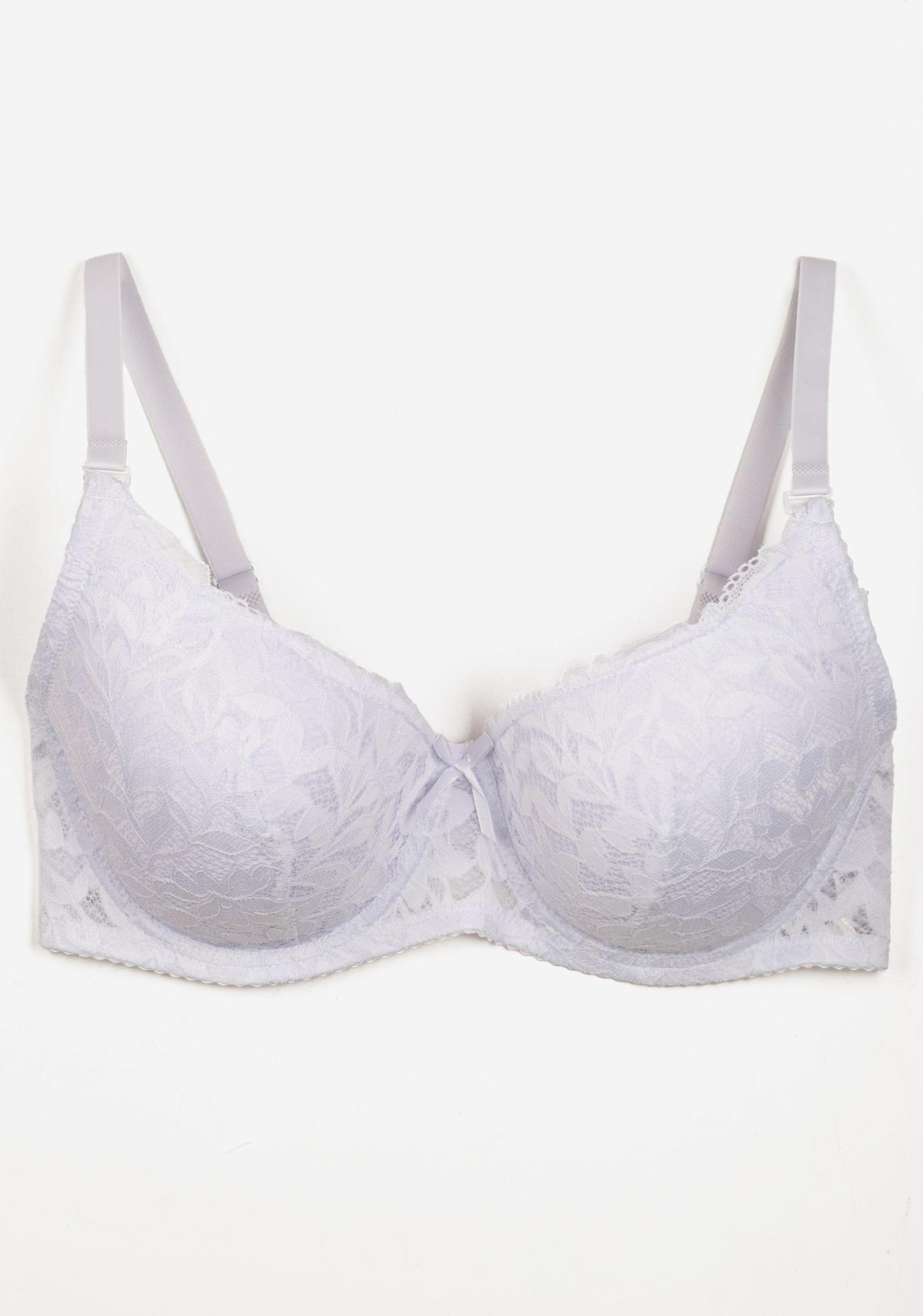 Born2Be Biały Biustonosz damski 100D Full Cup - Ceny i opinie - Ceneo.pl