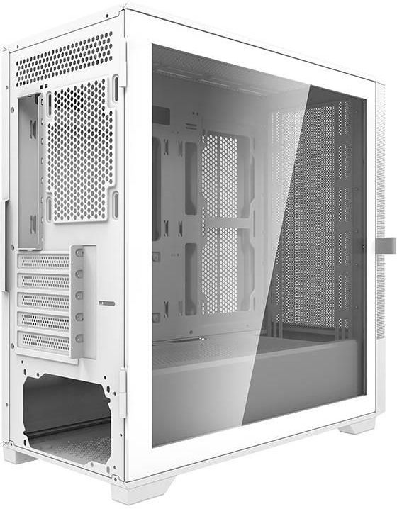 Obudowa komputerowa Darkflash DK415 + 2 wentylatory (biała) (47385 ...