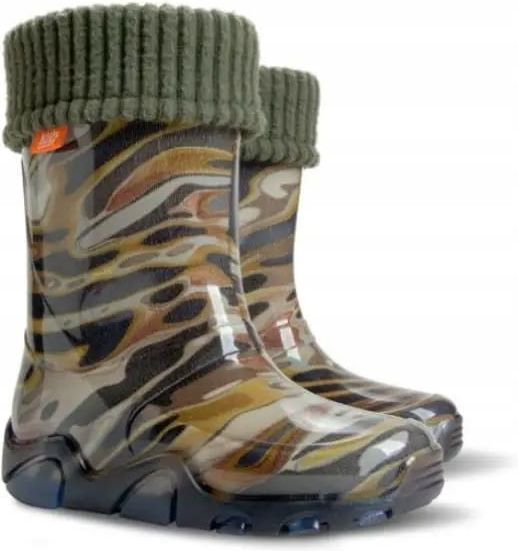 Kalosze dla Dzieci Ocieplane Gumowce Dziecięce Moro Gumiaki Demar ...