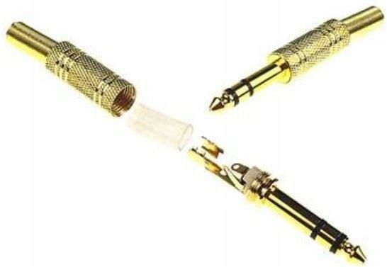 Talvico Wtyk Duży Jack 6,3Mm 6.3 Stereo Złoty Lutowany - Opinie i ceny ...