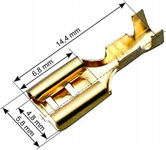Prolech Konektor 4,8 0,5-1,5Mm Żeński 10Szt - Opinie i ceny na Ceneo.pl