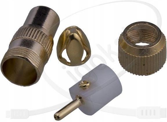 Talvico Wtyk Antenowy Pozłacany Na Kabel - Opinie i ceny na Ceneo.pl