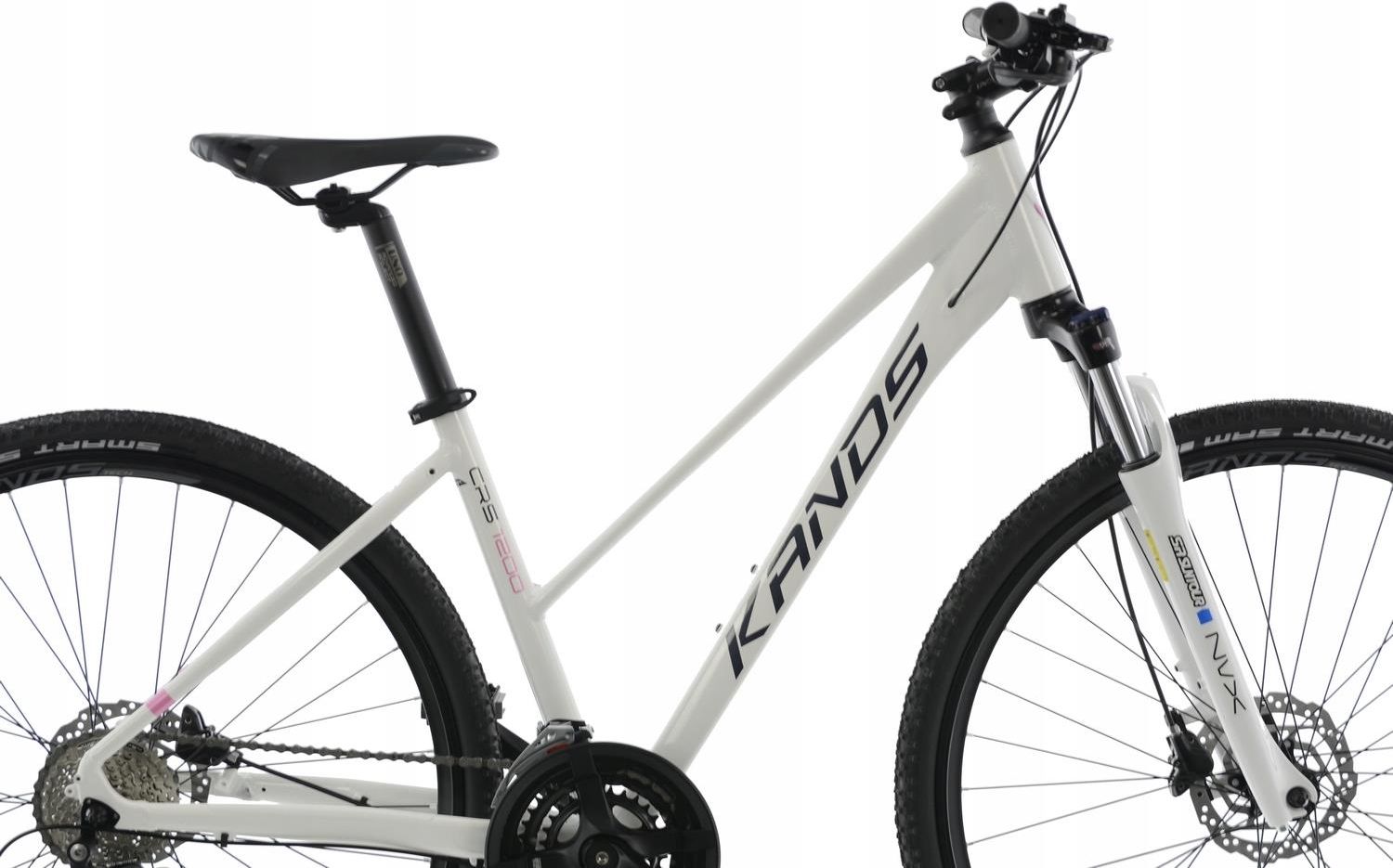 Kands Crossowy Crs 1200 R19 Biały-Różowy 28 2024 - Rowery Crossowe ...