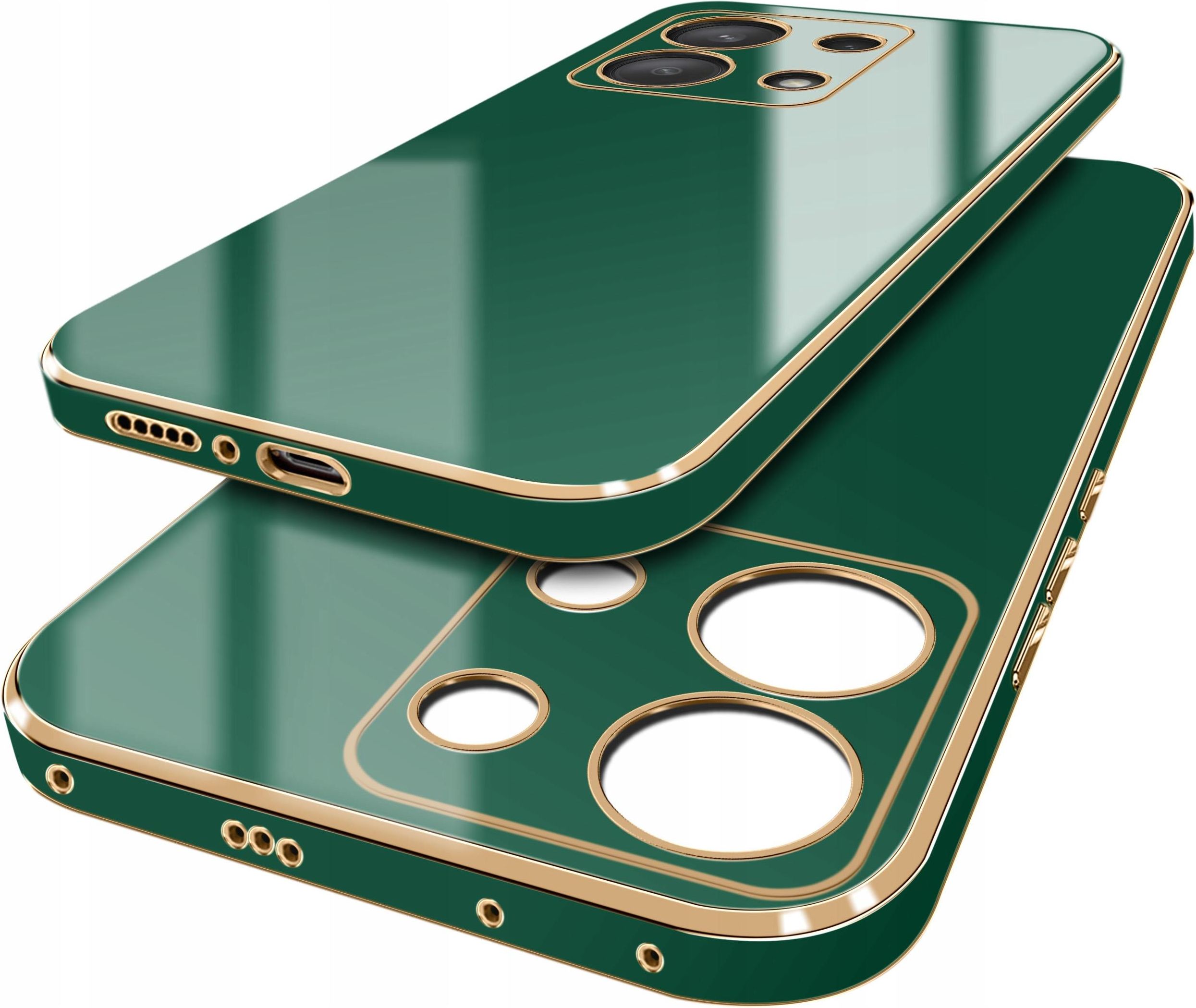 Krainagsm Etui Do Xiaomi Redmi Note 13 Pro 4G Gold Glamour Szkło ...