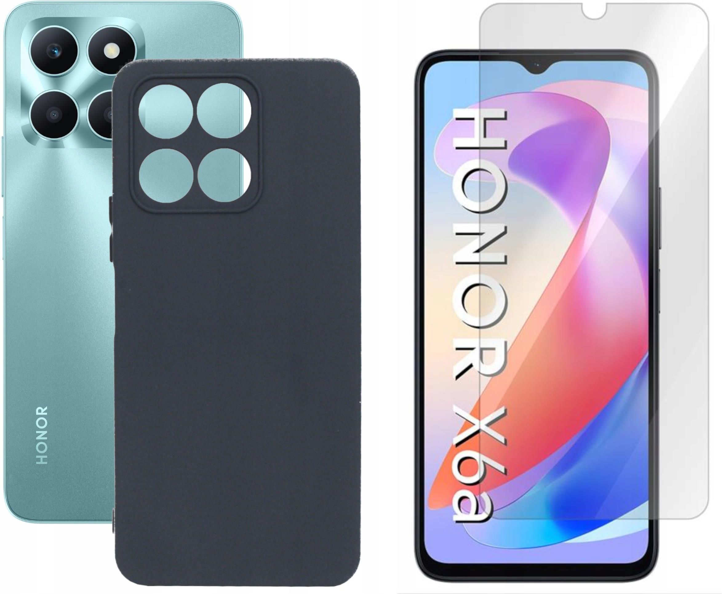 Gsm Hurt Etui Pokrowiec Case Do Honor X6A Wdy Lx1 Silicon Granatowe Mat ...