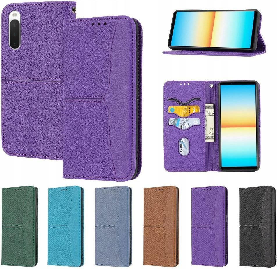 Etui Dla Sony Xperia 10 Iv Ze Skóry Pu Portfel Ręczny Posiadacz Karty ...